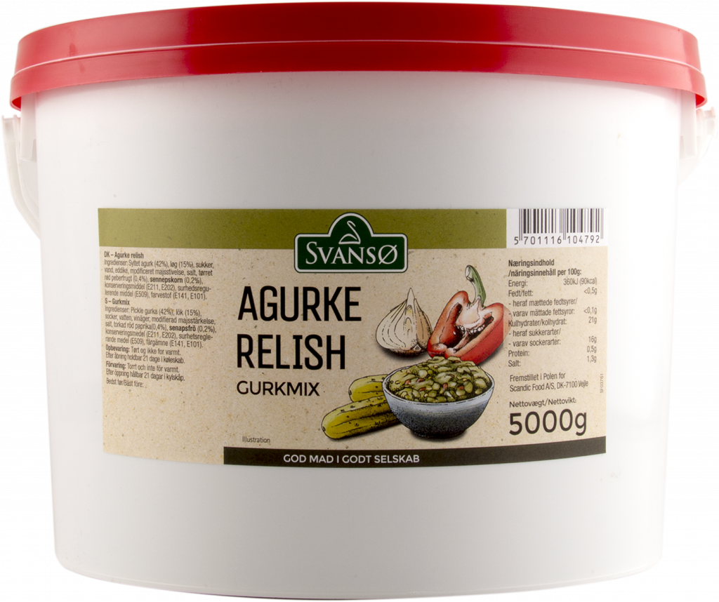 Agurke Relish - Svansø